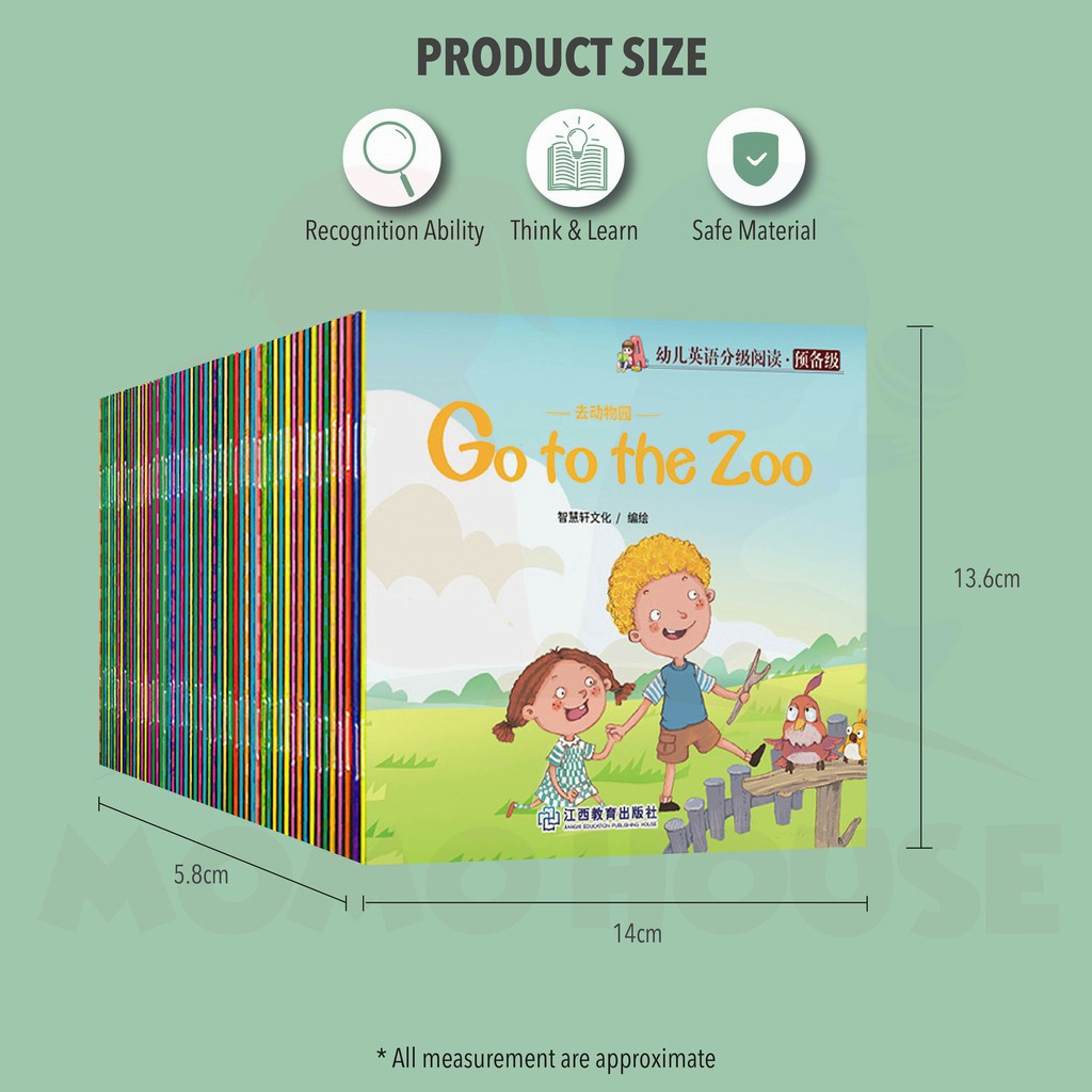 พร้อมส่ง!! 60 Books Kids Early Learning Story Books Bedtime Reading ...