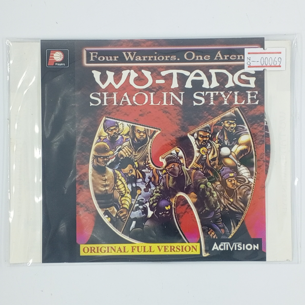 [00069] WU-TANG : SHAOLIN STYLE (US) แผ่นเกมก็อปปี้ PS1 แผ่นเกมปั๊ม ...