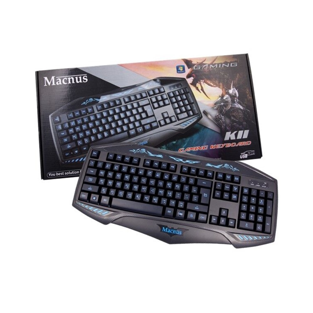 **ลด!! กระหน่ำ สินค้า เคลียสต็อค** คีย์บอร์ด Gaming ยี่ห้อ MACNUS รุ่น ...