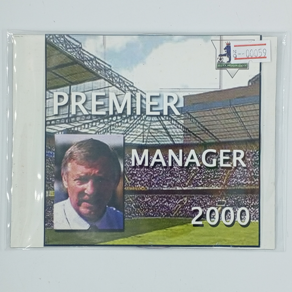 [00059] PREMIER MANAGER 2000 (EU) แผ่นเกมก็อปปี้ PS1 แผ่นเกมปั๊มโรงงาน ...