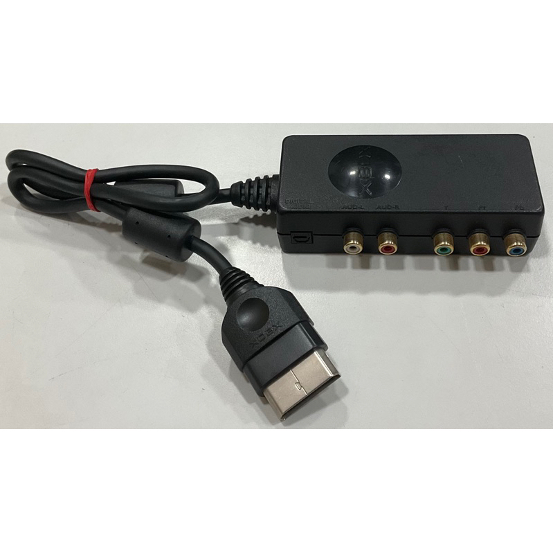 สาย s-video / component งานแท้ Microsoft สำหรับ xbox original svideo ...