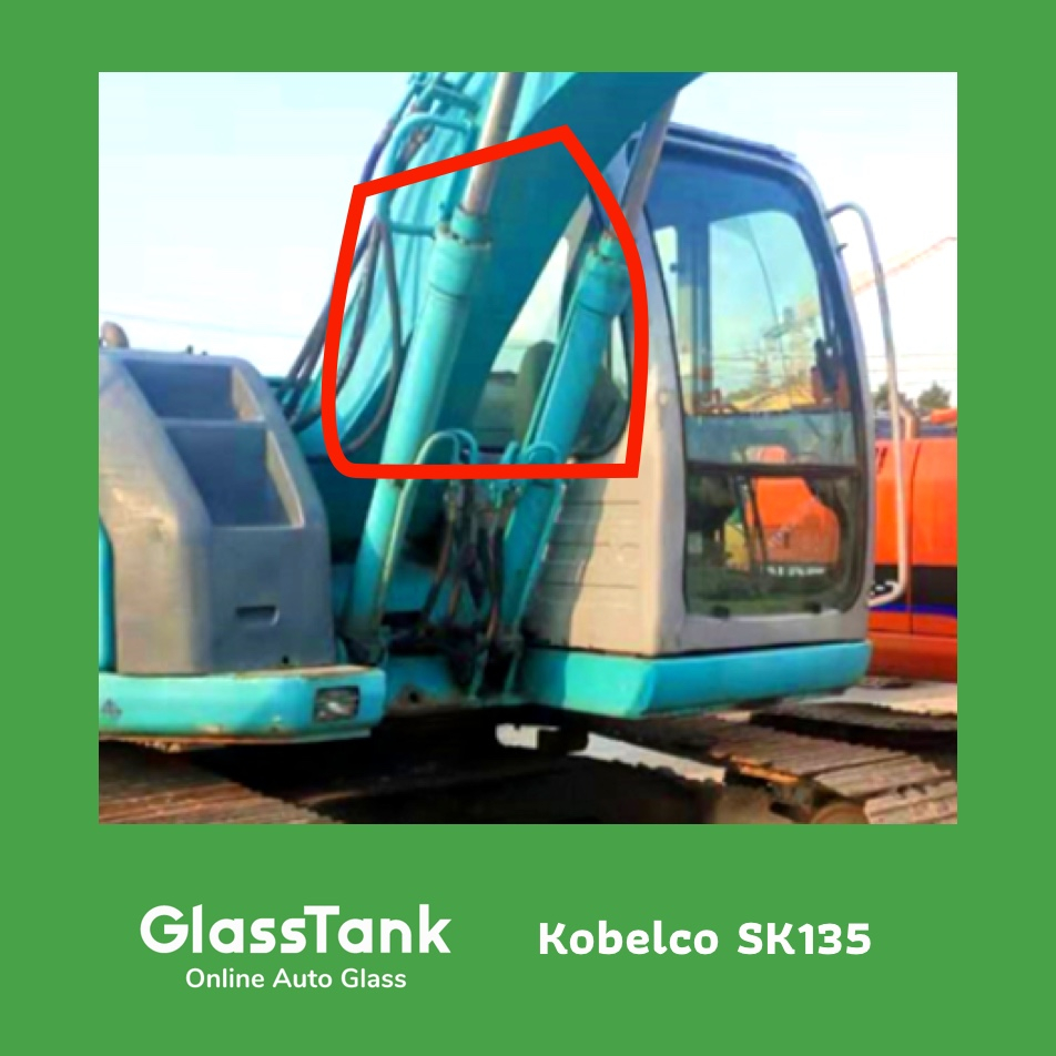 กระจกบานตายขวาใหญ่ โกเบลโก้ sk135 กระจกแม็คโคร | Shopee Thailand