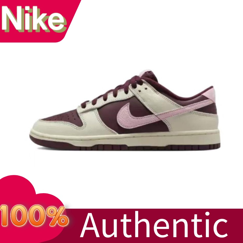 Nike Dunk Low Wine red shoes | Shopee Thailand