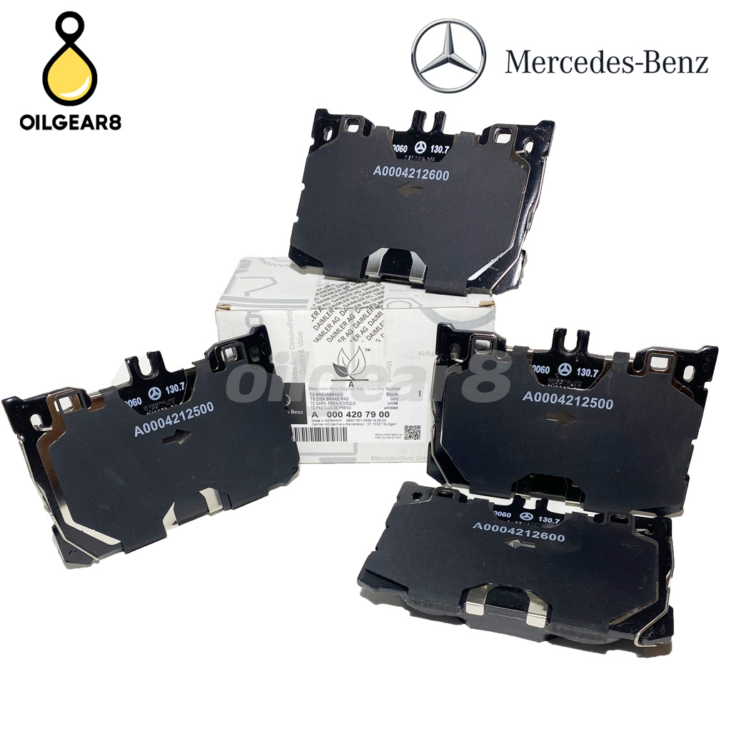 BENZ แท้ ผ้าเบรคหน้า รุ่น W205 W213 เบอร์ 0004207900 0004204904 ...
