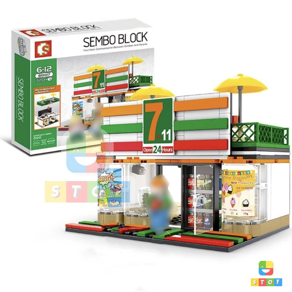 ชุดตัวต่อ SEMBO BLOCK Street Food SD601017 - SD601021 ร้านค้ามินิสตรีท ...