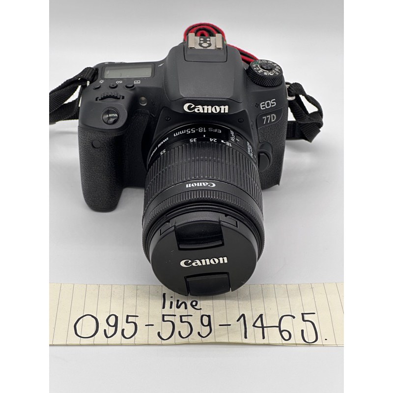 กล้อง Canon 77d ติดเลนส์ 18-55 stm จอกางออกมาได้-สัมผัส wifi ชัตเตอร์ 2 หมื่น | Shopee Thailand