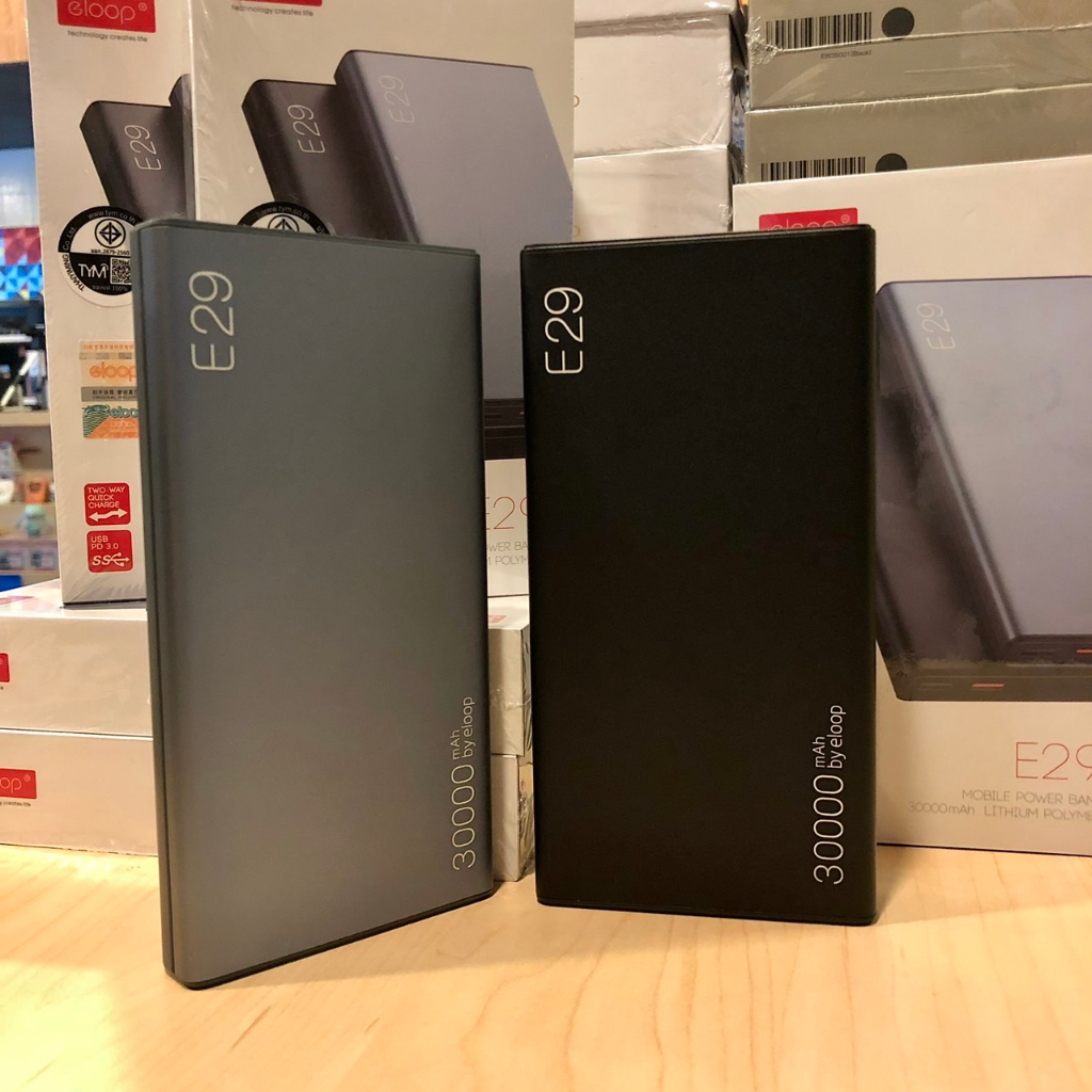 Power Bank 30000mAh แบตสำรอง Eloop E29 ชาร์จเร็ว | Shopee Thailand