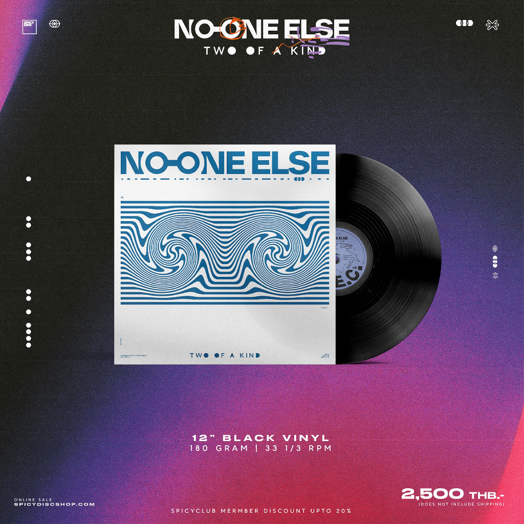 VINYL : NO ONE ELSE - TWO OF A KIND | Shopee Thailand