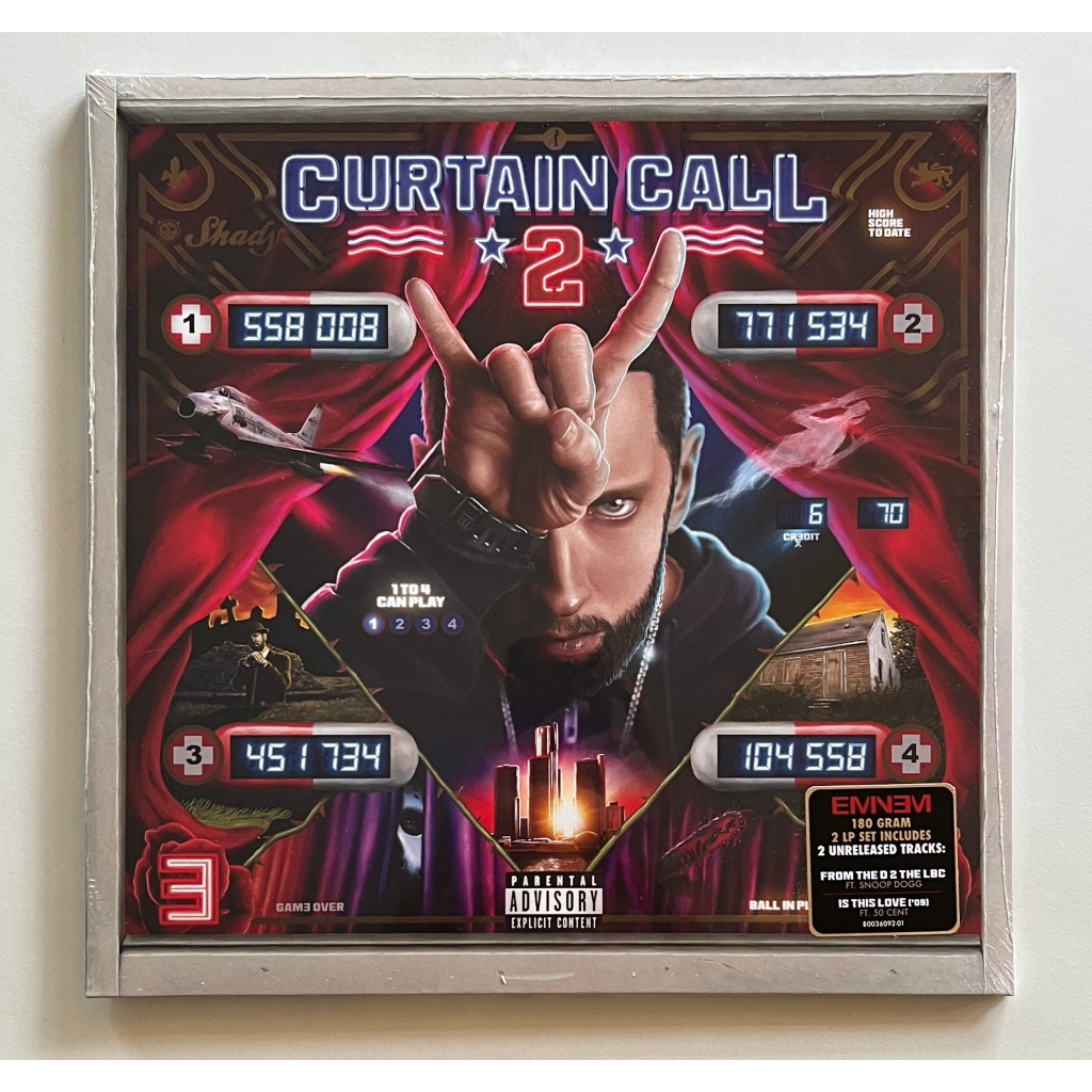 แผ่นเสียง Eminem - Album : Curtain Call 2 [vinyl] | Shopee Thailand