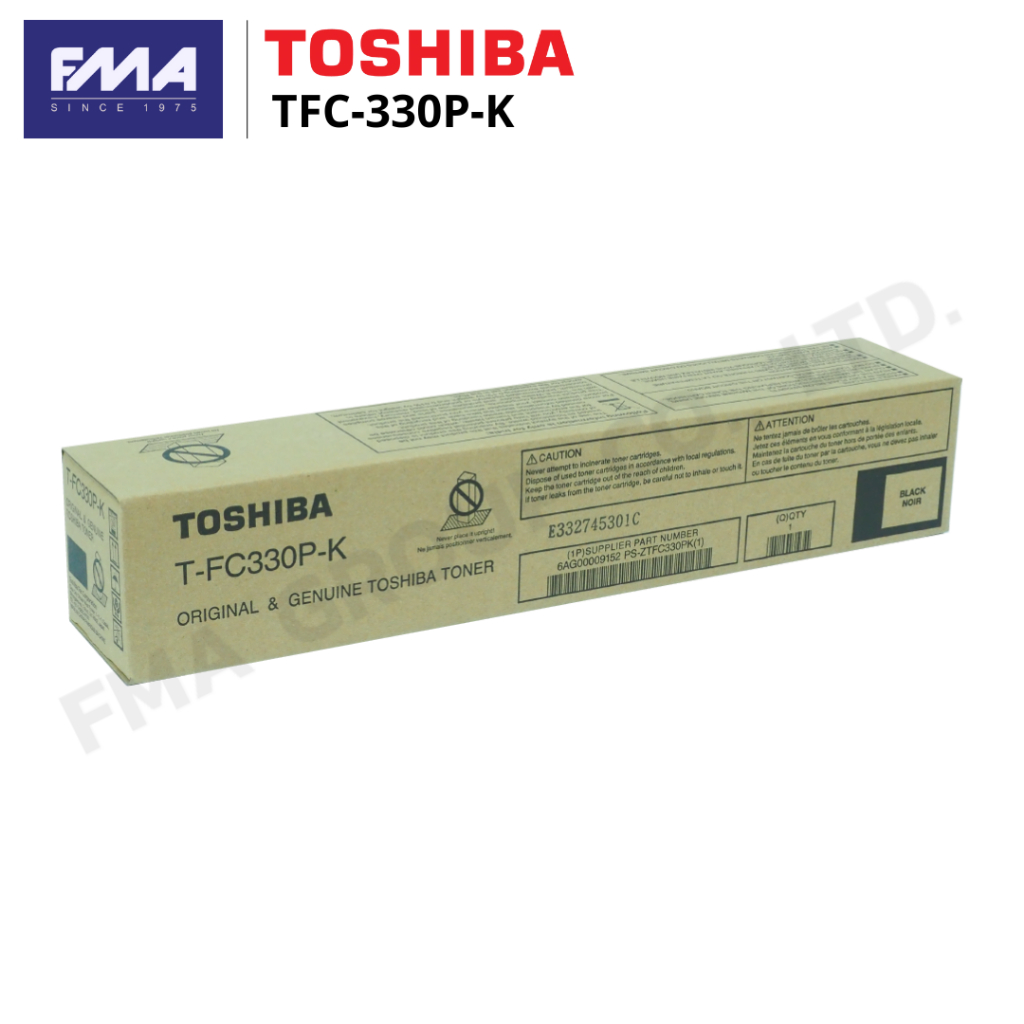 TOSHIBA e-STUDIO หมึกเครื่องถ่ายเอกสารสีดำ TFC-330P-K สำหรับรุ่น 330AC | Shopee Thailand