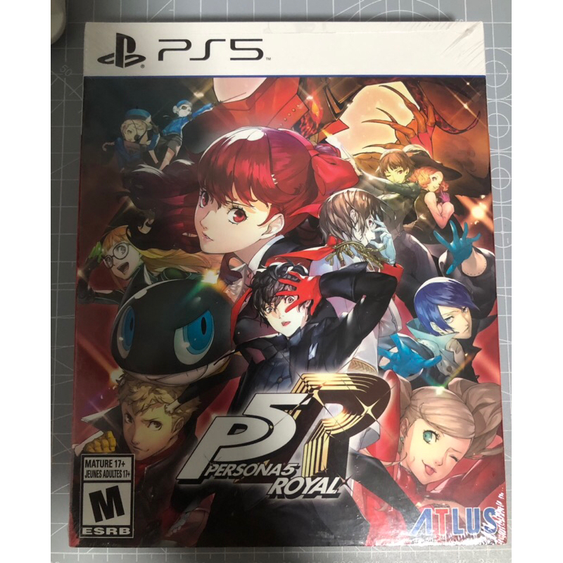 แผ่นเกมส์ PS5 Persona 5 Royal (Steelbook Launch Edition) มือหนึ่ง ซีล ...