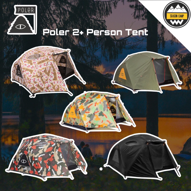 เต็นท์ขนาดเล็ก POLER 2+ PERSON TENT | Shopee Thailand