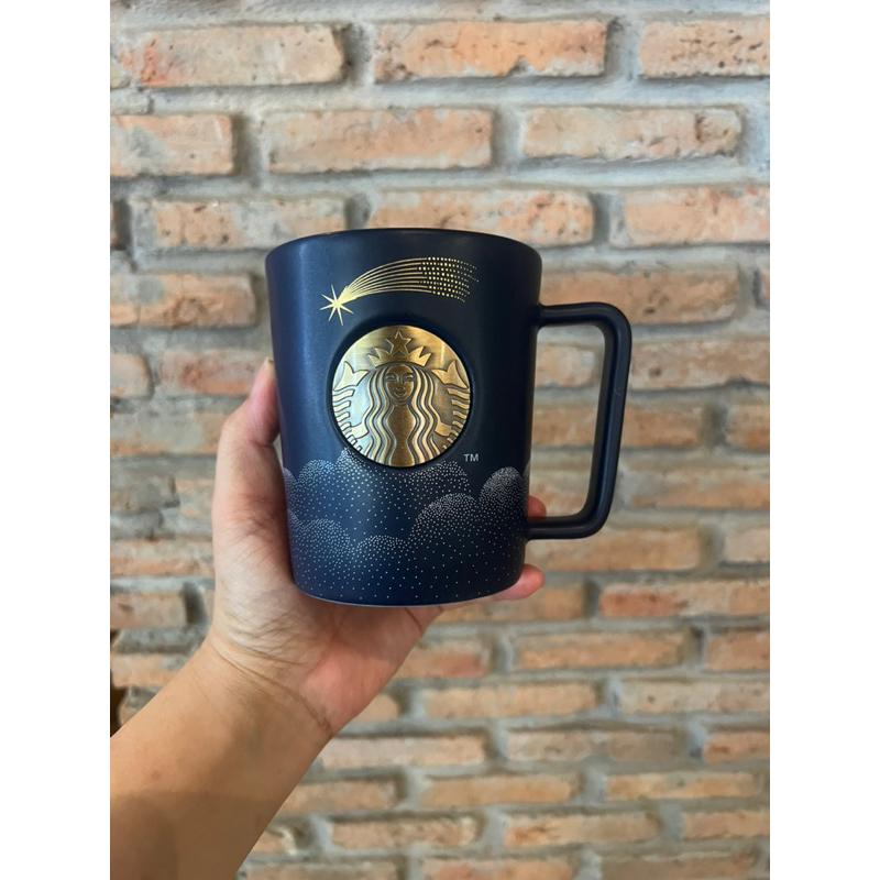 Starbucks Super Moon Rabbit Chasing Mug 14oz ใบสุดท้าย | Shopee Thailand