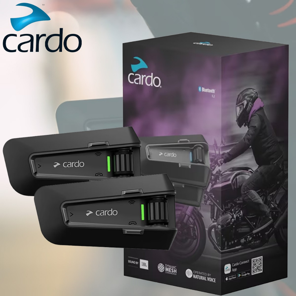 CARDO PACKTALK NEO SINGLEบลูทูธติดหมวกรุ่นใหม่ล่าสุด มาพร้อมกับลำโพง ...
