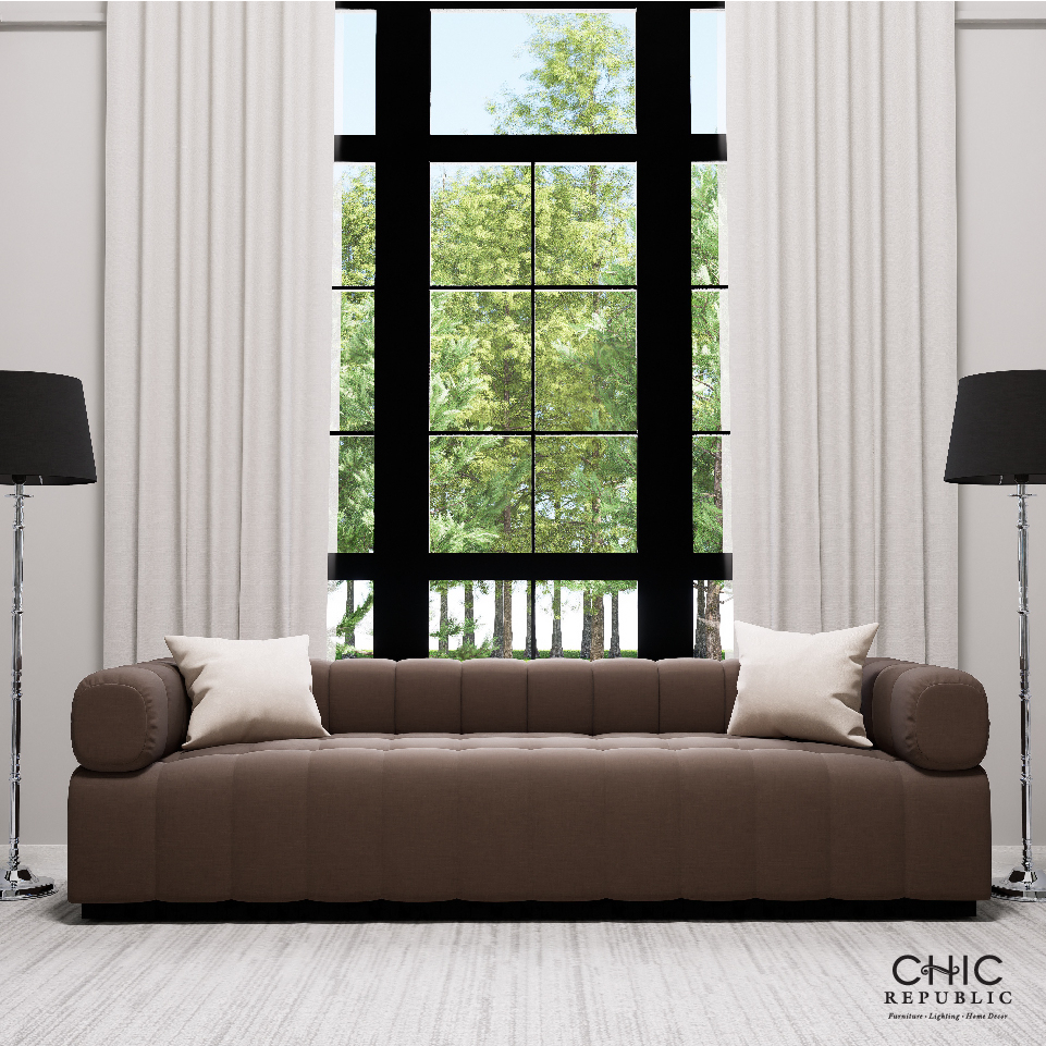 Chic Republic PORTAGE/4,โซฟา 4 ที่นั่ง - สี น้ำตาล , เขียว | Shopee Thailand