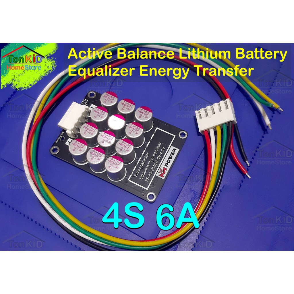 Active Balance Lithium Lipo / LiFePO4 / NMC Battery Equalizer Energy ...