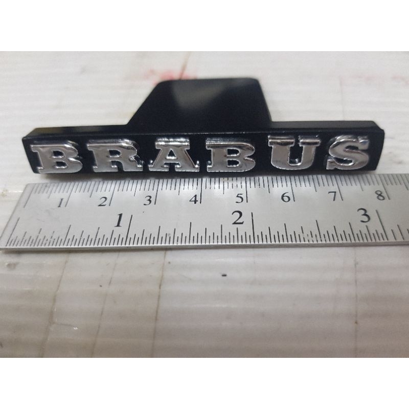 Logo Brabus กระจ่าง งานเหล็ก ขนาด8cm | Shopee Thailand