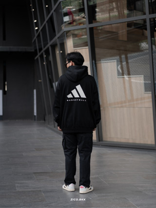 Adidas Basketball Hoodie (IN4243, IN4244) | Shopee Thailand