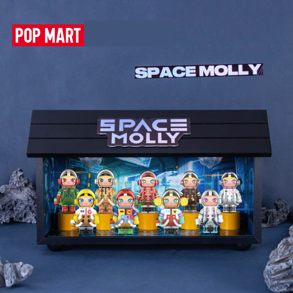 [พรีออเดอร์] Molly เซ็ต Space Molly Box ตู้โชว์ art toy มีไฟ + หลังคา ...