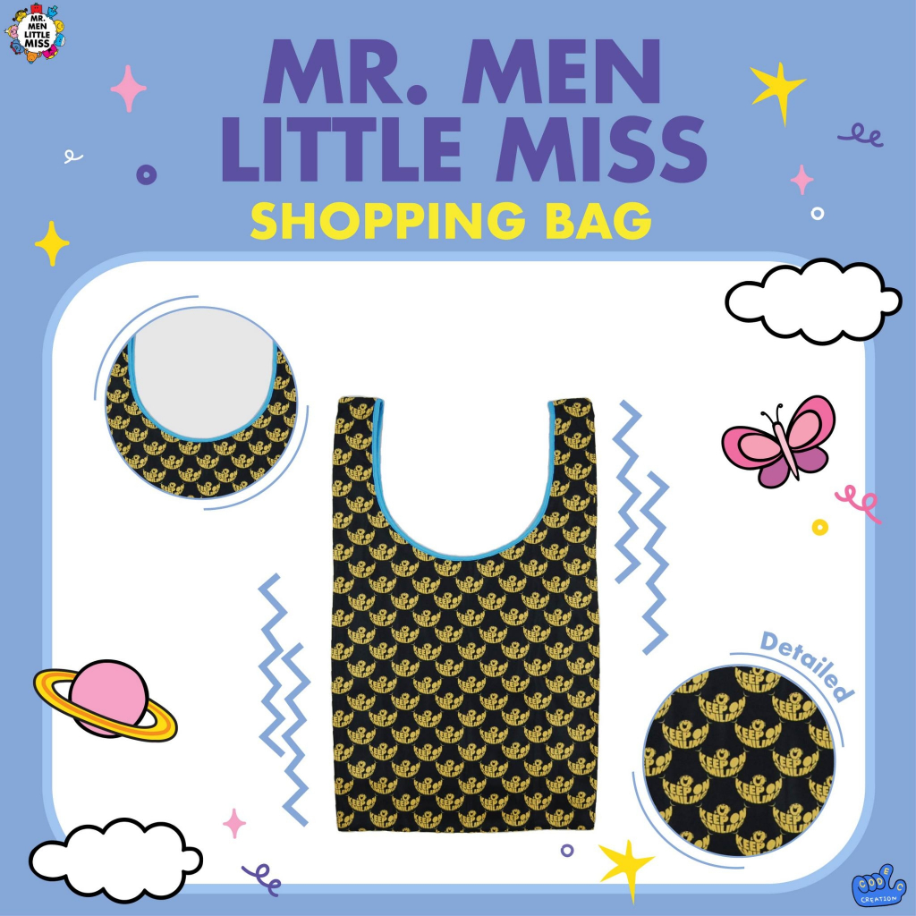 Shopping Bag Collection 1 (Mr.men and Little miss) | Shopee Thailand