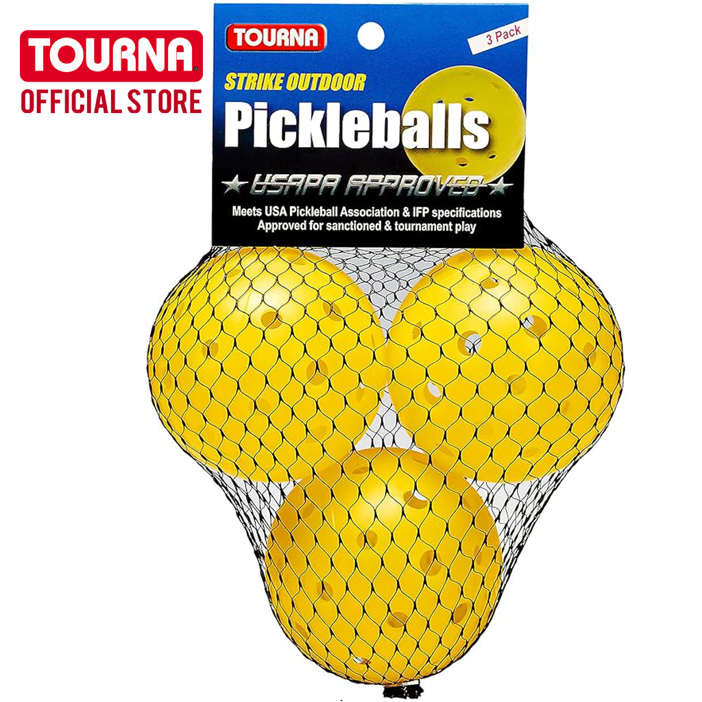 Tourna Strike Pickleball Outdoor - USAPA Approved Yellow 3 balls ลูกพิก ...