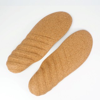 พื้นรองเท้าชั้นในไม้ก๊อก STRYDA Soles Comfort Cork Insoles Size L 28.5 ...