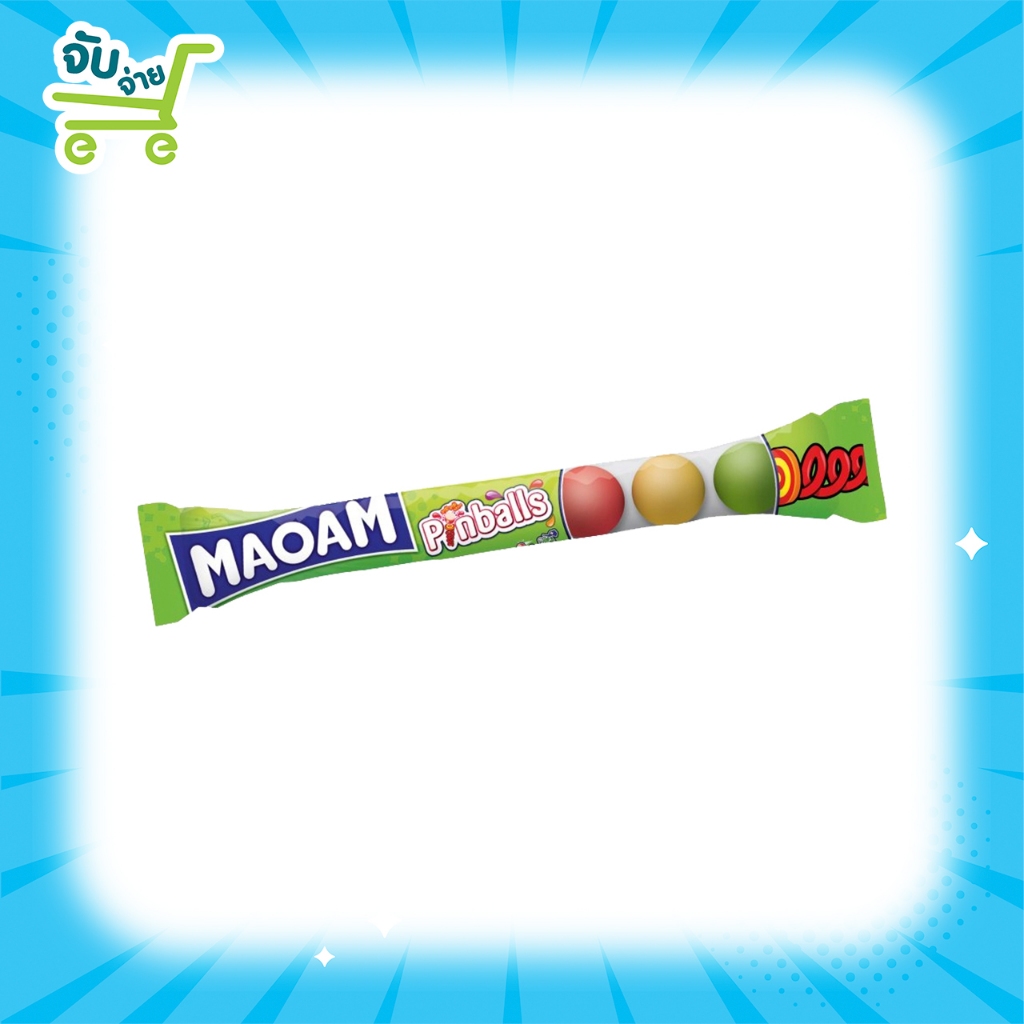 Maoam Pinball มาโอแอม พินบอล 32 กรัม Haribo Jelly Belly Yupi Mentos ...