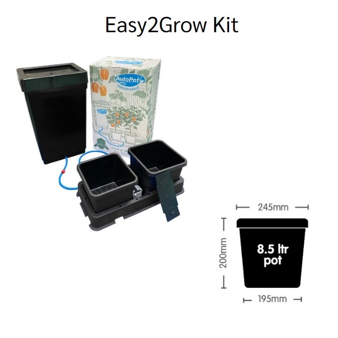 Easy2Grow Kit ชุดปลูกพืช AutoPot เป็นกระถางปลูกพืชแบบรดน้ำอัตโนมัติโดย ...