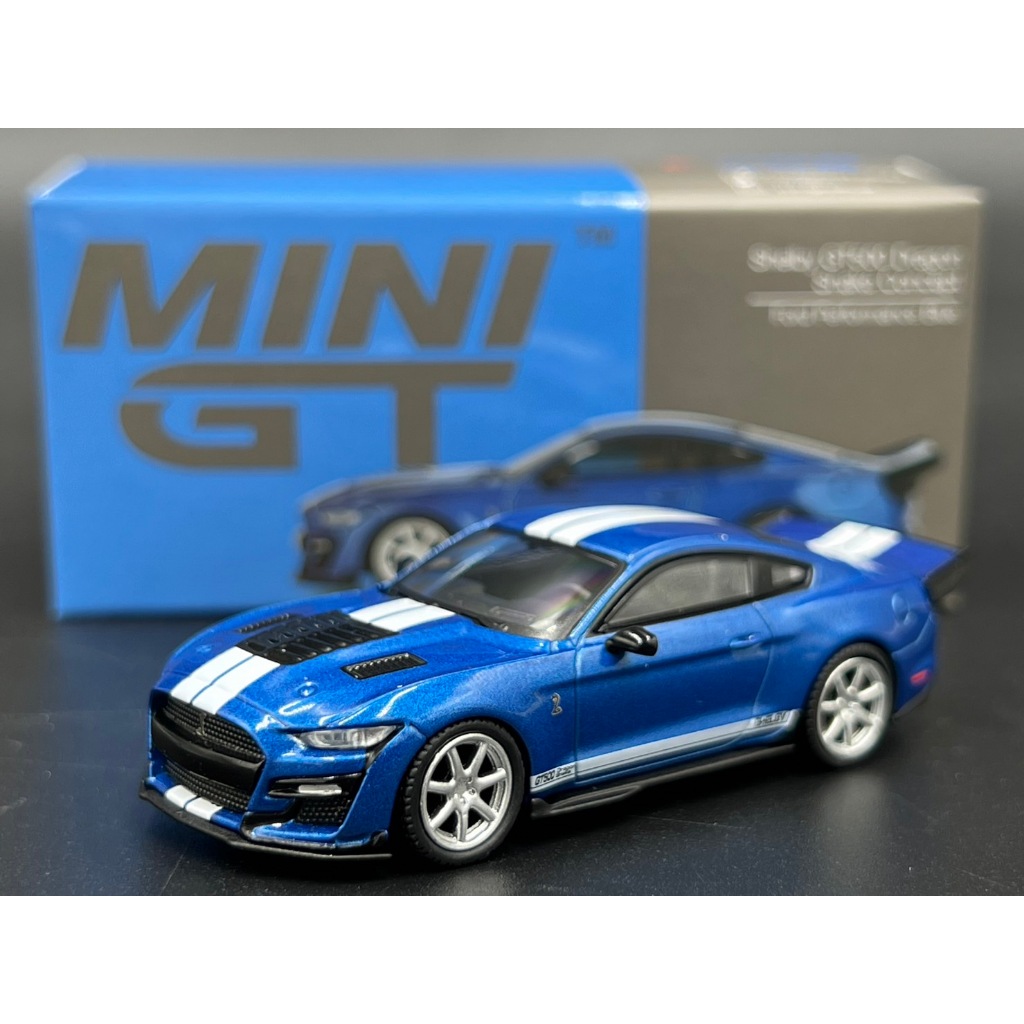 MINIGT Shelby GT500 Dragon Snake Concept Ford Performance Blue | Shopee ...
