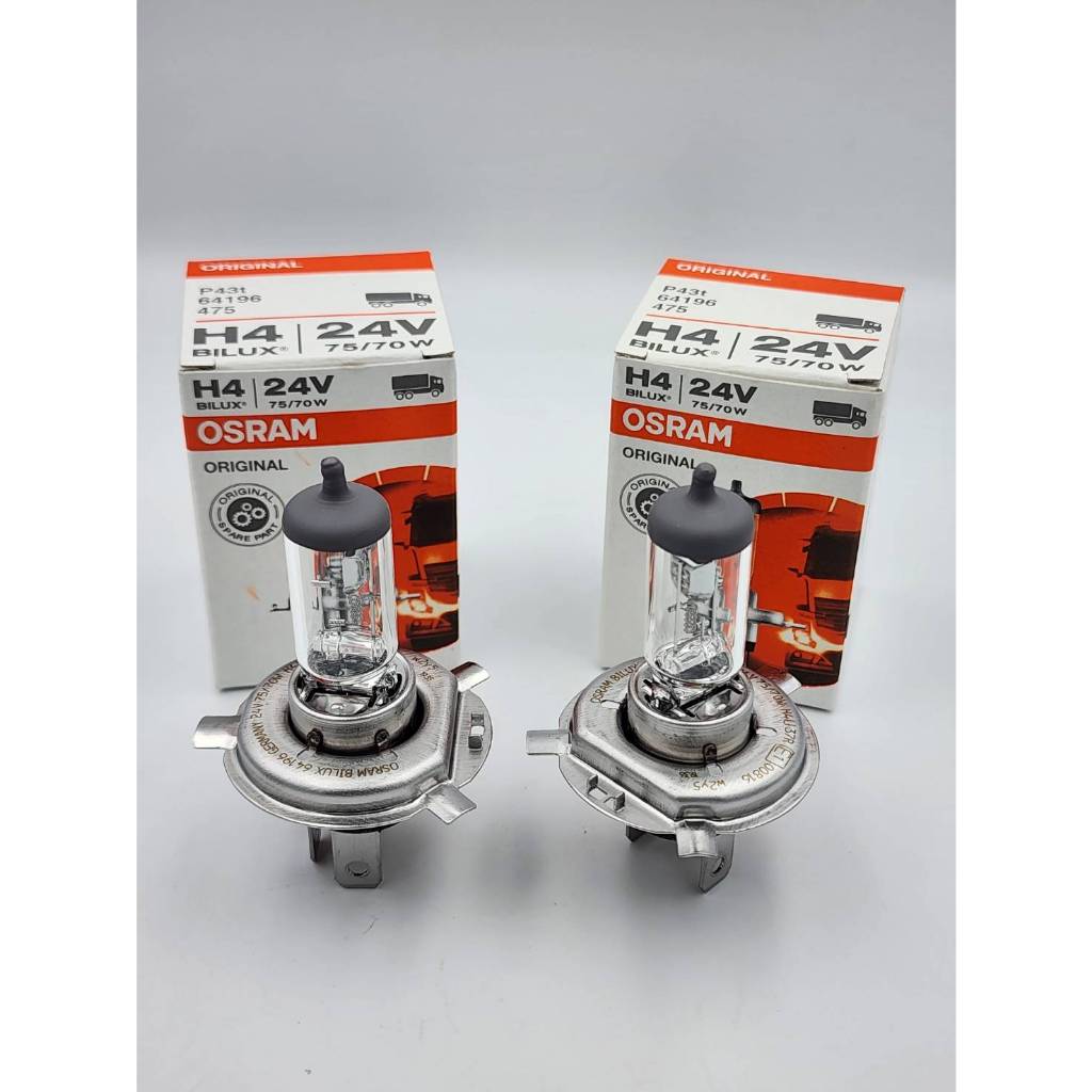 หลอดไฟ H4 24V Osram แท้ (มีตัวเลือก) | Shopee Thailand