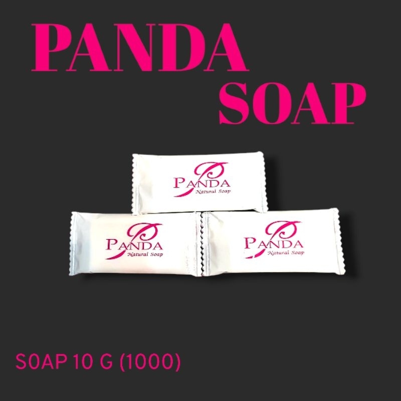 สบู่โรงแรม PANDA SOAP ( 10 กรัม ) 1000 ก้อน | Shopee Thailand
