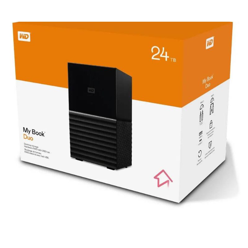 WD MY BOOK DUO 24TB EXTERNAL HDD ทำRAID ได้ | Shopee Thailand