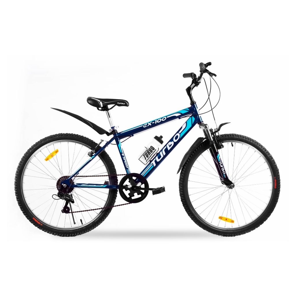 จักรยานเสือภูเขา จักรยานเทอร์โบ MTB TURBO BICYCLE รุ่น 26" EX-100 ...