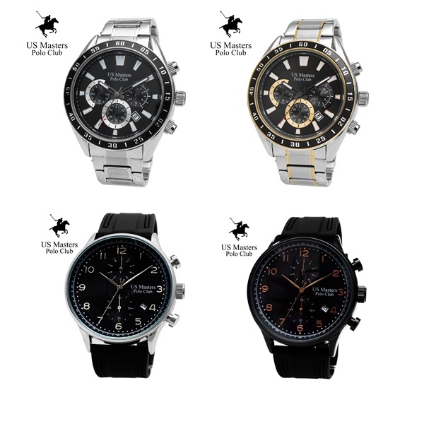 POLO MEN หน้าปัด 43-46.5 มม l US Master Polo Club l USM-220503,USM ...
