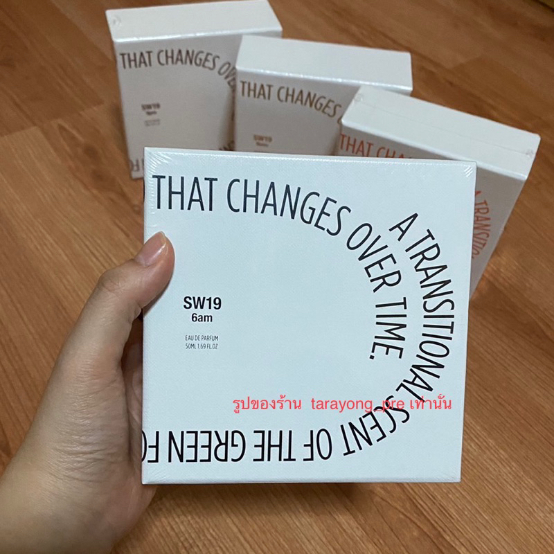 พร้อมส่ง SW19 3pm 6am noon 9pm EAU DE PARFUM (50ml) น้ำหอมน้องจอย | Shopee Thailand