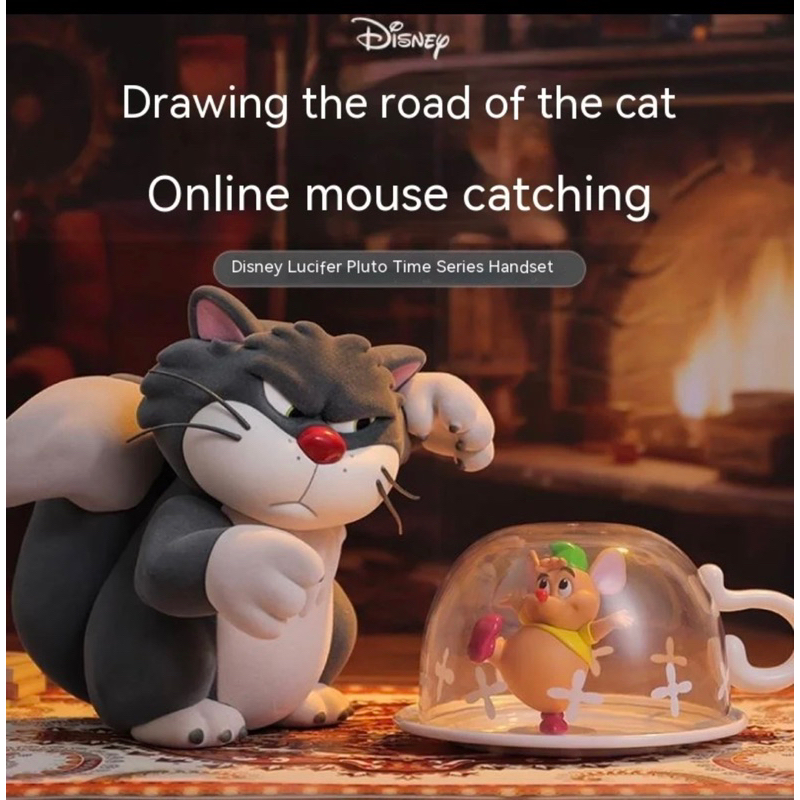 Disney Lucifer & Gus เจ้าแมวขี้โมโหกับหนูจ้ำม้ำ ในการ์ตูนคลาสสิค ...