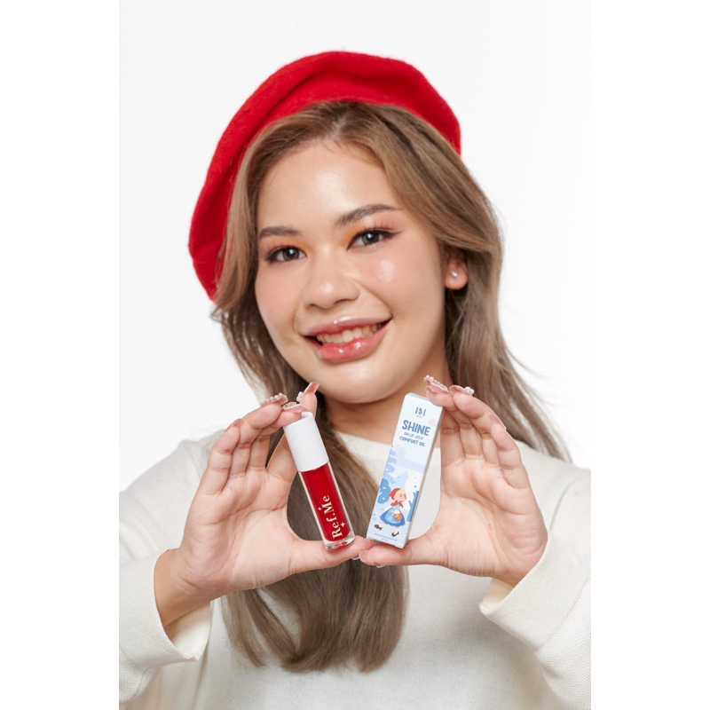 โปรจอง {Pre-order} ลิปออยล์ REF.ME shine on lip jelly comfort oil ...