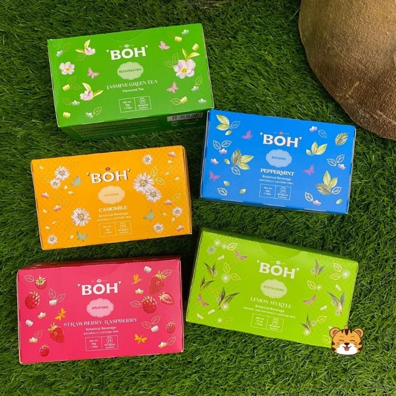 Boh tea 25sachets (assorted) | Shopee Thailand