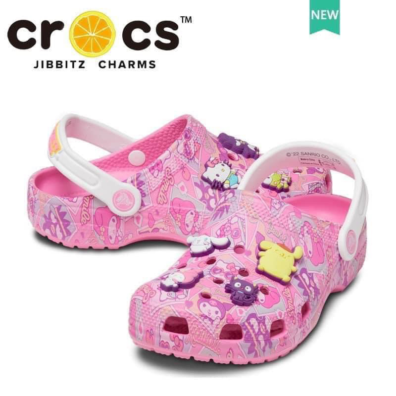 รองเท้า crocs x sanrio พร้อมส่ง | Shopee Thailand