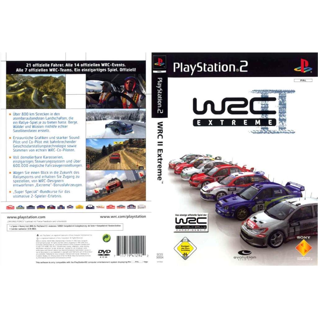 แผ่นเกมส์ PS2 WRC II Extreme สกรีนแผ่น คุณภาพ ส่งไว (DVD) | Shopee Thailand