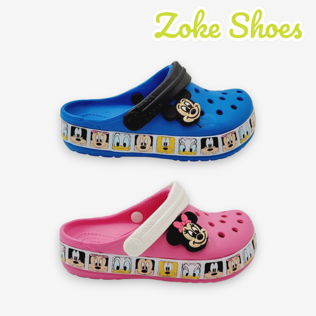 รองเท้าเด็ก Crocs Fun Lab Mickey Mouse Band Clog Kids | Shopee Thailand