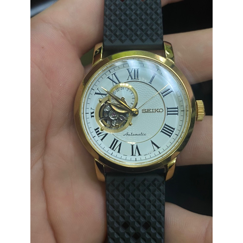 นาฬิกา Seiko Automatic 4R39 Open Heart มือสอง | Shopee Thailand