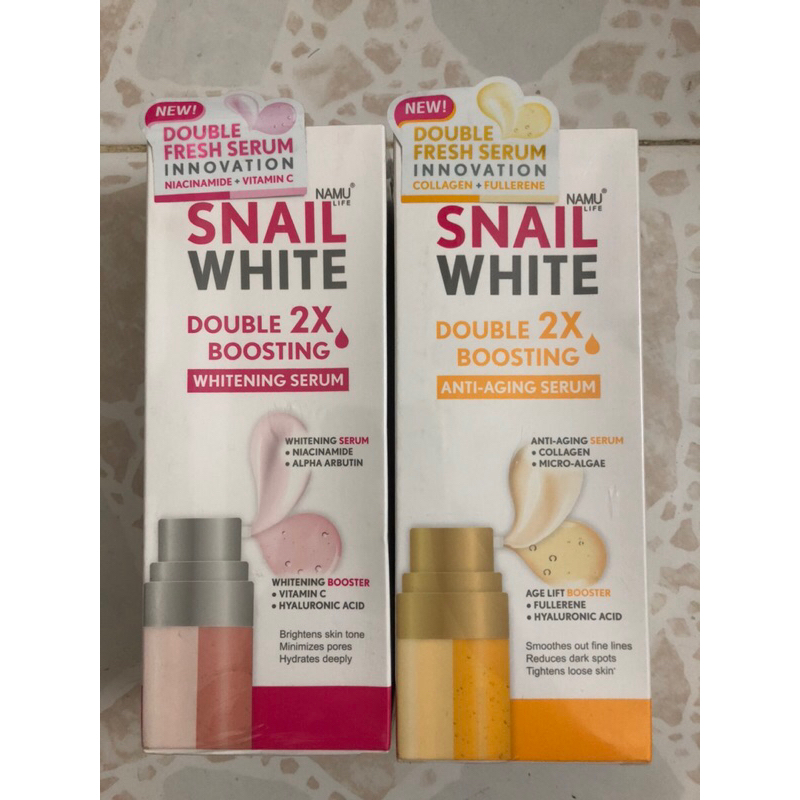 SNAIL WHITE double boosting 2X | Shopee Thailand