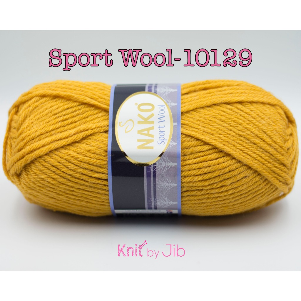 ไหมพรม Nako รุ่น Sport Wool/ Yarn for knitting and crochet | Shopee ...