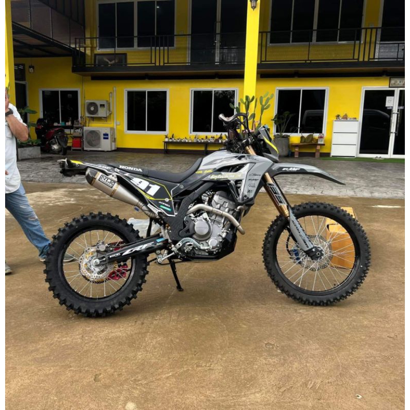 ท่อสูตร crf300l crf250l NLK หนูลำลูกกา(ขึ้นงานตามสเปครถให้ทุกออเดอร์) | Shopee Thailand