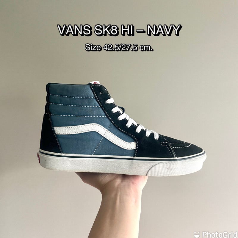 Vans SK8 Hi Old Skool Classic | Shopee Thailand