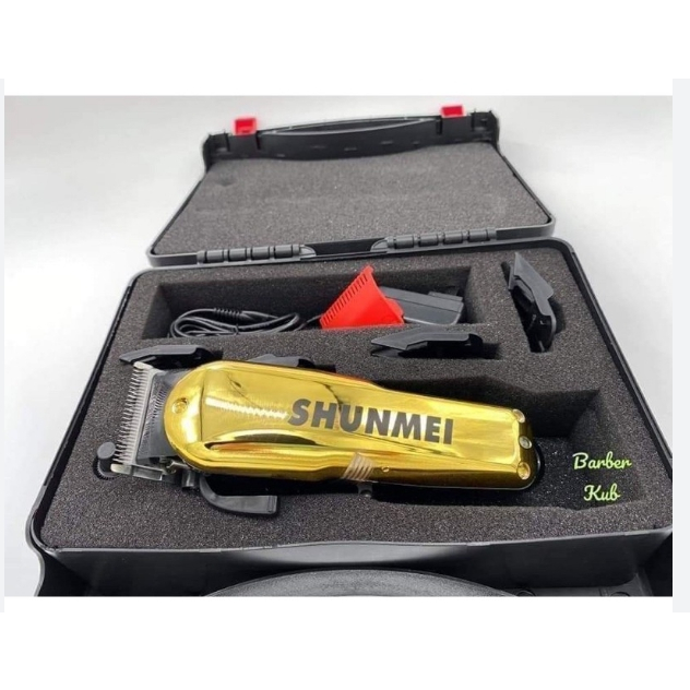 SHUNMEI 808A ปัตตาเลี่ยยนตัดผม เครื่องแน่น แรงดี เสียงไม่ดัง ทางร้านลับคม แต่งบาง เซาะร่องฟันให้ ...