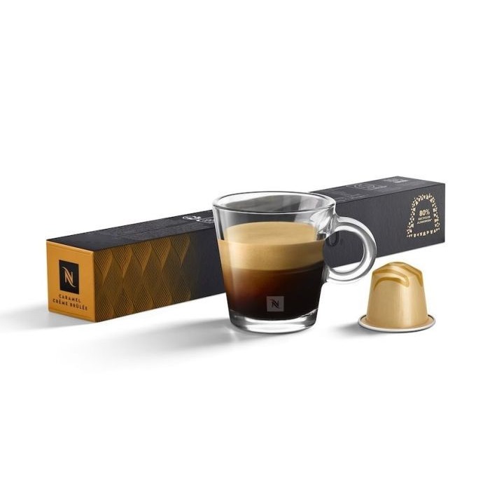 Nespresso Caramello Ground Coffee Capsule เนสเพรสโซ คาราเมล แคปซูล กาแฟ ...