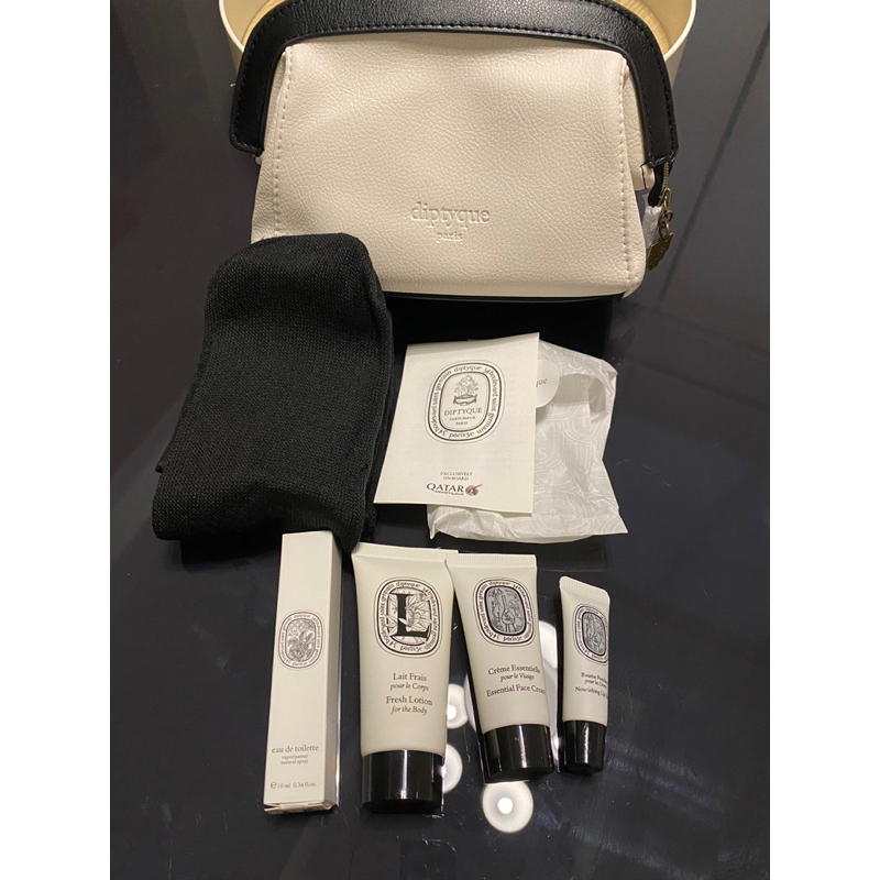 DIPTYQUE Exclusive Amenity Kit Qatar airways ของแท้100% | Shopee Thailand