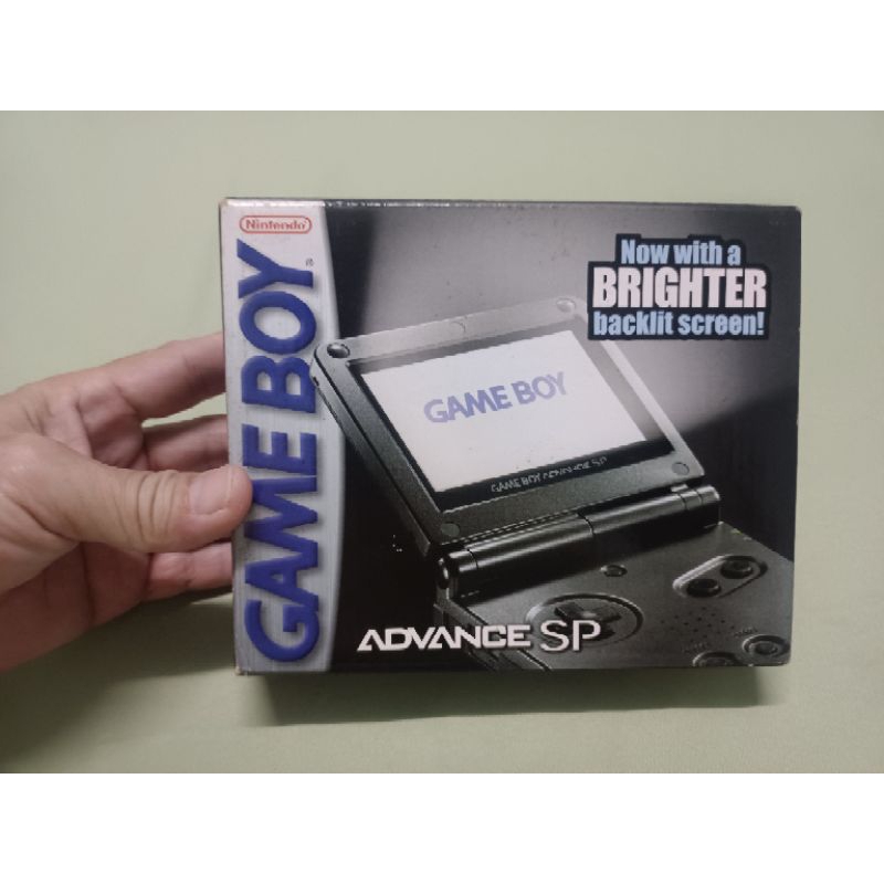 Gameboy Advance SP งานกล่อง กล่องสวย ของครบทุกอย่าง เลขเครื่องตรงกล่อง ...